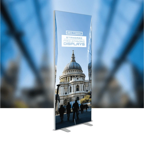 SEG Fabric Free-Standing Displays | Graphic Print & Sign Company Ltd